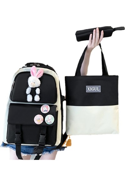 DTQX Store Sevimli Omuzlu Okul Çantası
