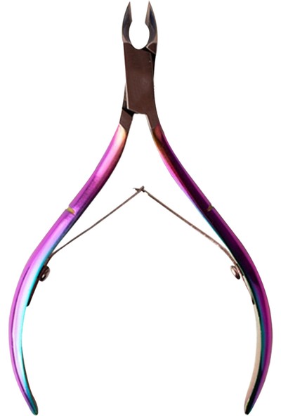 Xolo Ince Ağız Manikür Pens Rainbow Cobalt Et Tırnak Kesici Kalın Çelik XL 16 Xolo Ince Ağız Manikür Pens Rainbow Cobalt Et Tırnak Kesici Kalın Çelik XL 16