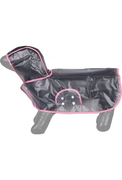 Ega Toptan Köpek Yağmurluğu - Pembe - (Large) Ega Toptan Köpek Yağmurluğu - Pembe - (Large)