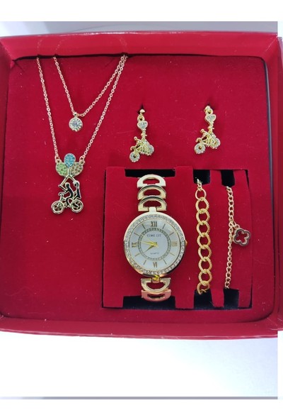 Oyiş Aksesuar Dünyası Kadın Kolye Bileklik Küpe Takı Seti Oyiş Aksesuar Dünyası Kadın Kolye Bileklik Küpe Takı Seti