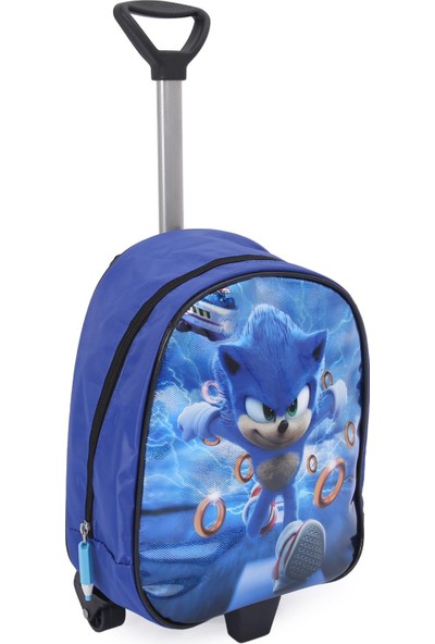 Masho Trend Çekçekli Parlak Sonic Anaokulu Çantası - Süper Sonik Kreş Çantası Masho Trend Çekçekli Parlak Sonic Anaokulu Çantası - Süper Sonik Kreş Çantası