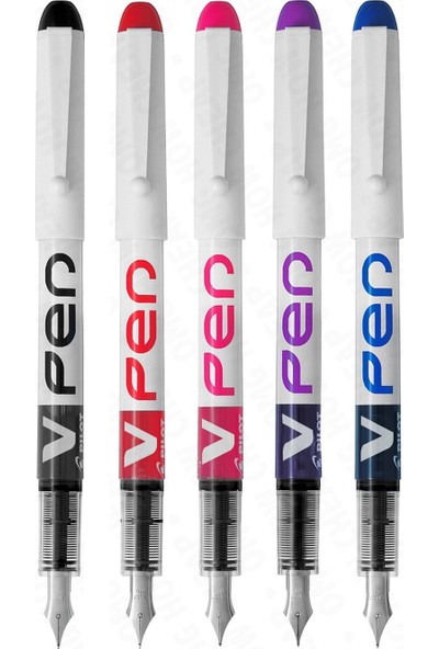 Pilot V Pen Dolma Kalem 5 Renk Set SVPN-4W Pilot V Pen Dolma Kalem 5 Renk Set SVPN-4W