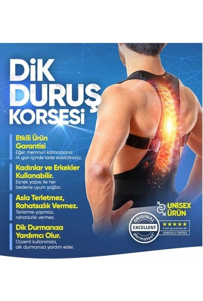 Zb Sağlıklı Yaşam Kadın Erkek Dik Durus Korsesi Bel Sırt Omuz Korsesi Dik Durma Aparatı Zb Sağlıklı Yaşam Kadın Erkek Dik Durus Korsesi Bel Sırt Omuz Korsesi Dik Durma Aparatı