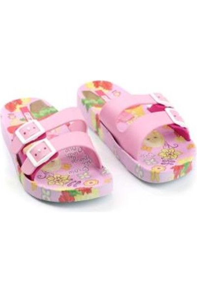 Gezer Barbie Yazlık Iki Toka Kaydırmaz Taban Kız Çocuk Terlik Gezer Barbie Yazlık Iki Toka Kaydırmaz Taban Kız Çocuk Terlik