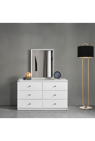 Eymense Liva Aynalı Şifonyer