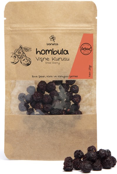 Hombula Vişne Kurusu 25 gr (Ilave Şeker, Katkı ve Koruyucu Içermez) Hombula Vişne Kurusu 25 gr (Ilave Şeker, Katkı ve Koruyucu Içermez)