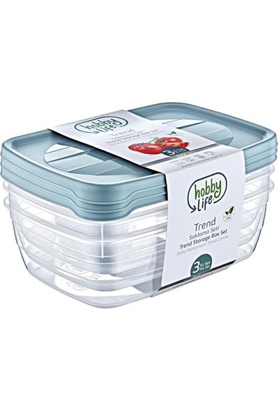 Hobby Life Trend Saklama Kabı 2 lt 3'lü