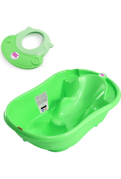 Okbaby Onda Banyo Küveti & Hippo Banyo Siperliği / Yeşil Okbaby Onda Banyo Küveti & Hippo Banyo Siperliği / Yeşil