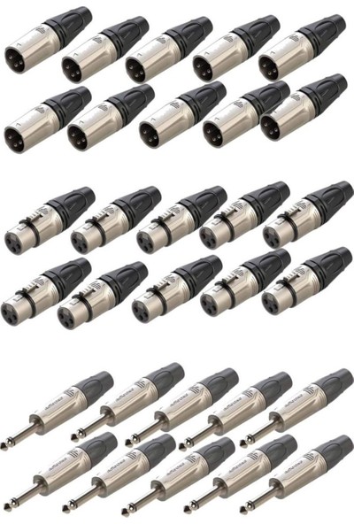 Lastvoice Connection Paket-2 Jak Xlr Konnektör Paketi Lastvoice Connection Paket-2 Jak Xlr Konnektör Paketi