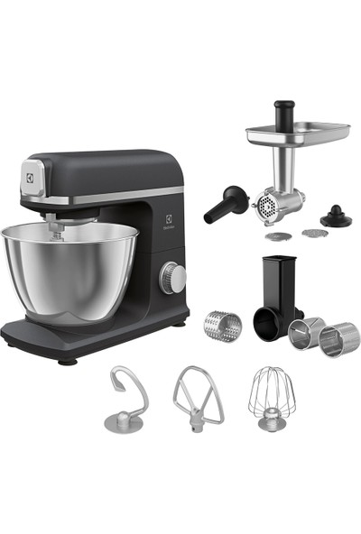 Electrolux E5KM1-6GBP Create 5 1200 W 5 Lt. Siyah Mutfak Şefi Electrolux E5KM1-6GBP Create 5 1200 W 5 Lt. Siyah Mutfak Şefi