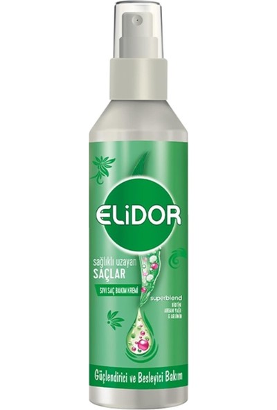 Elidor Superblend Sıvı Saç Bakım Kremi Sağlıklı Uzayan Saçlar Güçlendirici Ve Besleyici Bakım 200 Ml Elidor Superblend Sıvı Saç Bakım Kremi Sağlıklı Uzayan Saçlar Güçlendirici Ve Besleyici Bakım 200 Ml