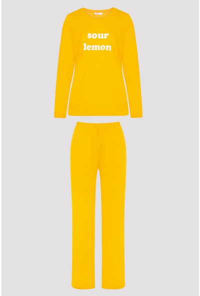 Penti Base Sour Lemon Pantolon Pijama Takımı