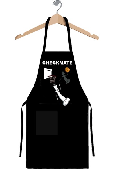 Art's Chess Checkmate Unisex Tasarım Chef Mutfak Önlüğü Art's Chess Checkmate Unisex Tasarım Chef Mutfak Önlüğü