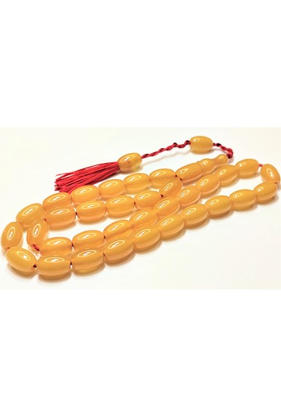 Iskeçe Tesbih Özel Işçilikli El Cilalı Tasarım ve Kondüsyon Harikası Osmanlı Benzetme