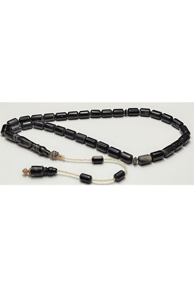 Iskeçe Tesbih Özel Işçilikli El Cilalı Tasarım ve Kondüsyon Harikası Bürokrat Boy Bufalo