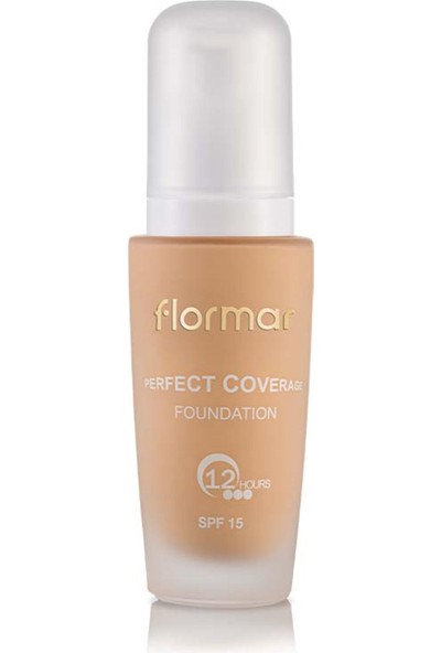 Flormar Perfect Coverage Foundation Fondöten 103 Creamy Beige Flormar Perfect Coverage Foundation Fondöten 103 Creamy Beige