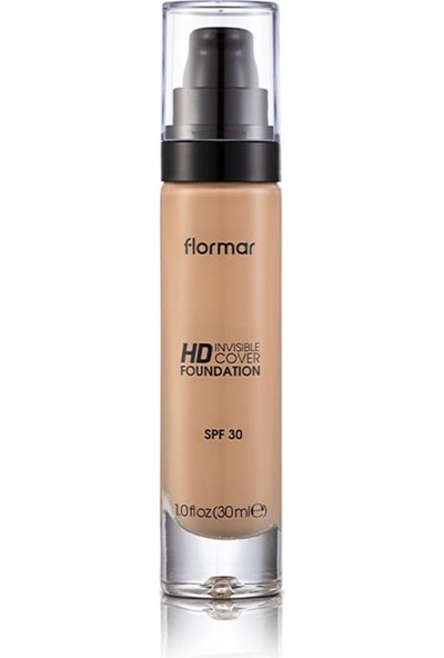 Flormar Invisible Hd Cover Foundation Fondöten 090 Golden Neutral Flormar Invisible Hd Cover Foundation Fondöten 090 Golden Neutral