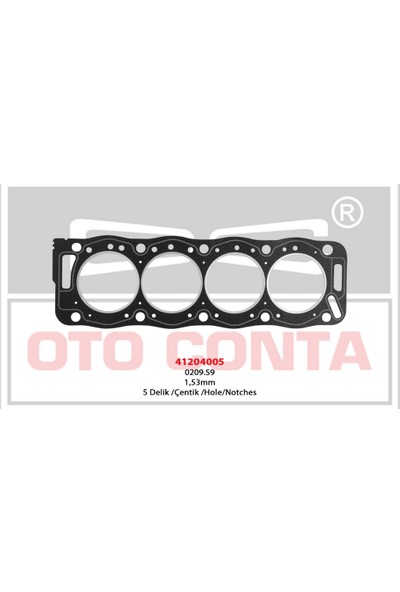 Otoconta Silindir Kapak Conta 1.53 Mm.5 Centik Partner-Berlingo 1.9 D (D9A-D9B-Xüd9-Djz-Ajz) Otoconta Silindir Kapak Conta 1.53 Mm.5 Centik Partner-Berlingo 1.9 D (D9A-D9B-Xüd9-Djz-Ajz)