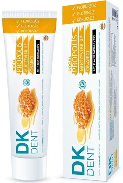 Dk Dent Diş Macunu Propolis 75 Ml Dk Dent Diş Macunu Propolis 75 Ml
