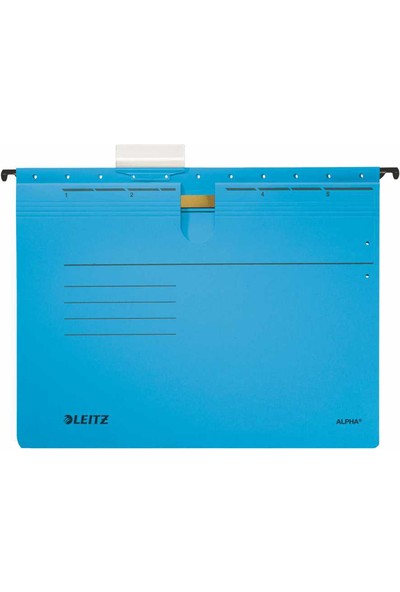 Leitz 1984 Alpha Telli Askılı Dosya Mavi 25Lİ