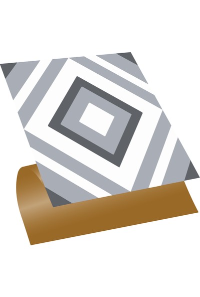 Tink Kendinden Yapışkanlı Banyo Mutfak Kaplama Geometrik 04 Desenli Pvc Karo 30X30 cm (11 Adet) 1 M2 Tink Kendinden Yapışkanlı Banyo Mutfak Kaplama Geometrik 04 Desenli Pvc Karo 30X30 cm (11 Adet) 1 M2