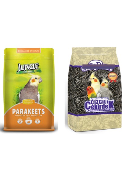 Jungle Cennet - Sultan Papağanı Yemi + Çekirdeği Jungle Cennet - Sultan Papağanı Yemi + Çekirdeği