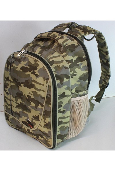 Cgzhn Izolasyonlu Kamp Çantası-Kamuflaj