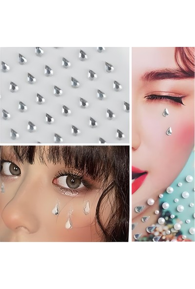 Mutlu Bi Dünya Damla Model Vücut ve Yüz Sticker Euphoria Makyaj Taşı Yapışkan Yüz Taşı Festival Taşı Kristal Yüz Taşları 100'lü Mutlu Bi Dünya Damla Model Vücut ve Yüz Sticker Euphoria Makyaj Taşı Yapışkan Yüz Taşı Festival Taşı Kristal Yüz Taşları 100'lü