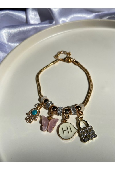 Lelant Accessory Pinkfly Pandora Bileklik Lelant Accessory Pinkfly Pandora Bileklik