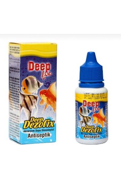 Deep Fix Akvaryum Su Hazırlayıcı / Dezenfektanı Dezofix