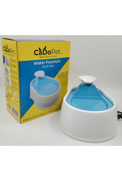 Cado Pet Kedi Köpek Otomatik Su Pınarı 2 Lt
