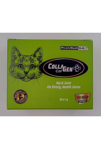 Pharmased Collagen For Cat Kediler Için Kolojen 30X1GR Pharmased Collagen For Cat Kediler Için Kolojen 30X1GR