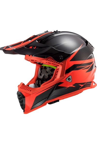 Ls2 Fast Evo Roar Mat Siyah-Kırmızı Kask (Yeni Sezon) * Ls2 Fast Evo Roar Mat Siyah-Kırmızı Kask (Yeni Sezon) *