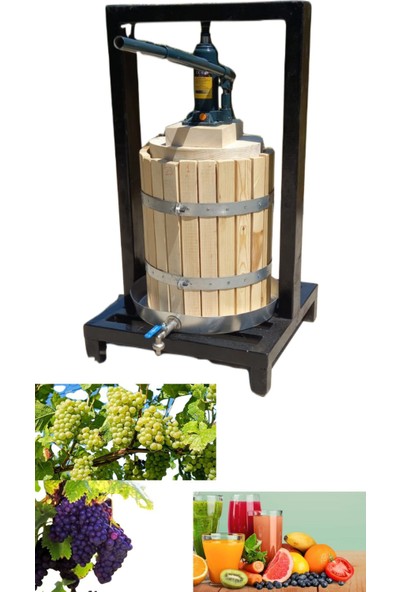 Çezgrup Üzüm (Meyve) Sıkma Presi -Yns 20- (20 Litre)