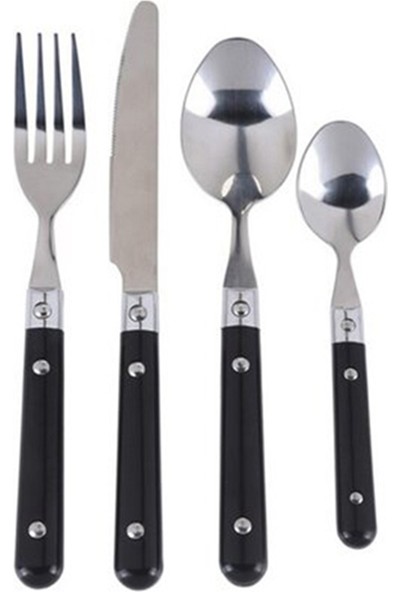 Koopman Çatal Kaşık Bıçak Seti 16 Parça 3 Renk Koopman Çatal Kaşık Bıçak Seti 16 Parça 3 Renk