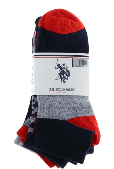 U.s. Polo Assn. 5'li Lacivert Erkek Çorap 5'li Paket