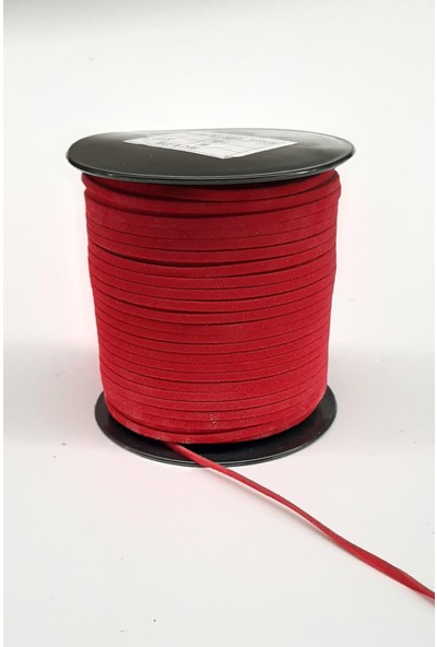 Limelia Canlı Kırmızı Süet Ip