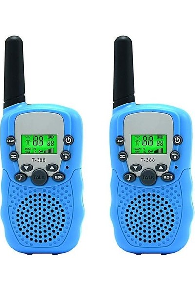 Xinh 2-Pack Çocuklar Walkie Talkie Iki Yollu Radyo Oyuncak 3 Mil Aralığı (Mavi) (Yurt Dışından) Xinh 2-Pack Çocuklar Walkie Talkie Iki Yollu Radyo Oyuncak 3 Mil Aralığı (Mavi) (Yurt Dışından)
