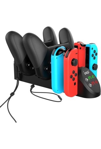 Xinh Oyun Denetleyicisi Şarj Cihazı Şarj Dock Standı Station Tutucu Nintendo Anahtarı Kontrol Oyunu Konsolu ile Gösterge | Gamepads (Siyah) (Yurt Dışından) Xinh Oyun Denetleyicisi Şarj Cihazı Şarj Dock Standı Station Tutucu Nintendo Anahtarı Kontrol Oyunu Konsolu ile Gösterge | Gamepads (Siyah) (Yurt Dışından)