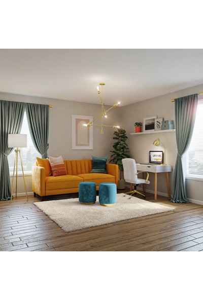 AGKHOME Amerikan Shaggy Halı - 160 x 240 cm - Beyaz AGKHOME Amerikan Shaggy Halı - 160 x 240 cm - Beyaz