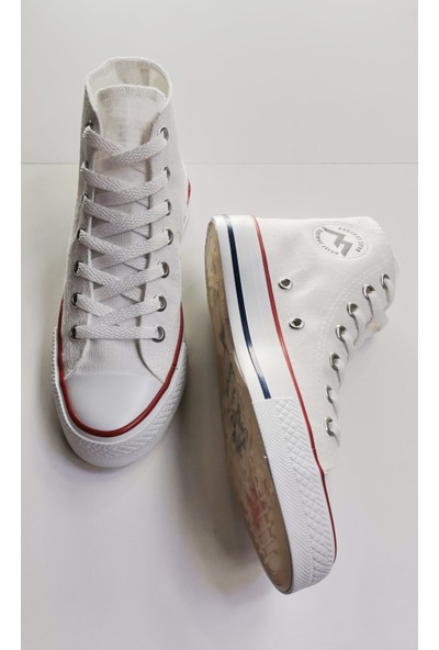 Alinda Everest Unisex Bilek Boy All Star Convers Şeffaf Taban