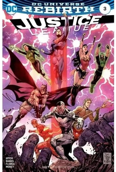 Dc Universe Rebirth Justice League (2016-) #3 Fasikül Ingilizce Çizgi Roman