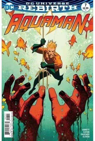 Aquaman (2016-) #7 (Variant Edition) Fasikül Ingilizce Çizgi Roman