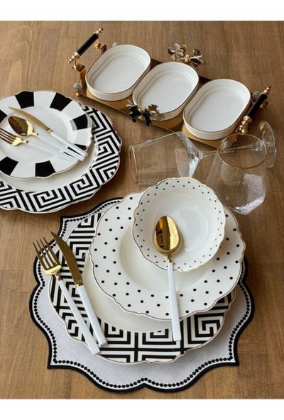 Free Yemek Takımı 24 Parça 6 Kişilik