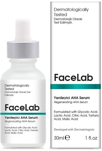 Facelab Yenileyici Aha Peeling Serumu 30 ml