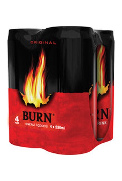 Burn 4 x 250 ml x 6 Adet Burn 4 x 250 ml x 6 Adet