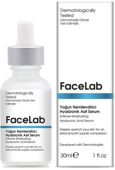 Facelab Yoğun Nemlendirici Hyalüronik Asit Serum 30 ml