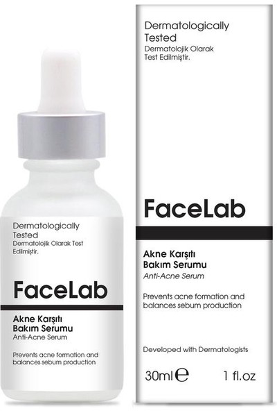 Facelab Akne Karşıtı Bakım Serumu 30 ml