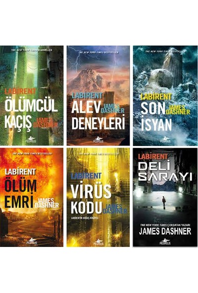 Labirent Serisi 6 Kitap Set - James Dashner Labirent Serisi 6 Kitap Set - James Dashner