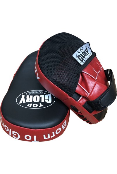 Top Glory Diamond Lapa Boks Elliği Kırmızı Siyah